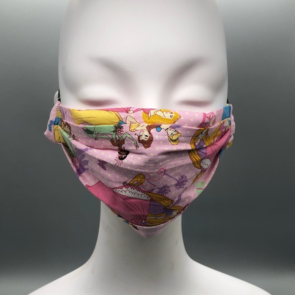 Accessories | Disney Princess Face Mask Hand Made | Poshmark